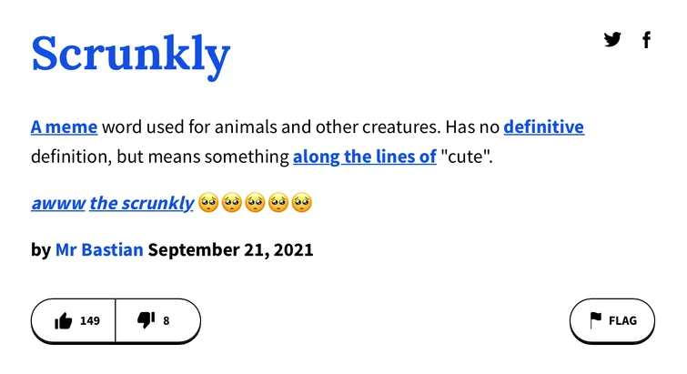 I don’t know what skrunkly means, or what classifies as skrunkly, but ...