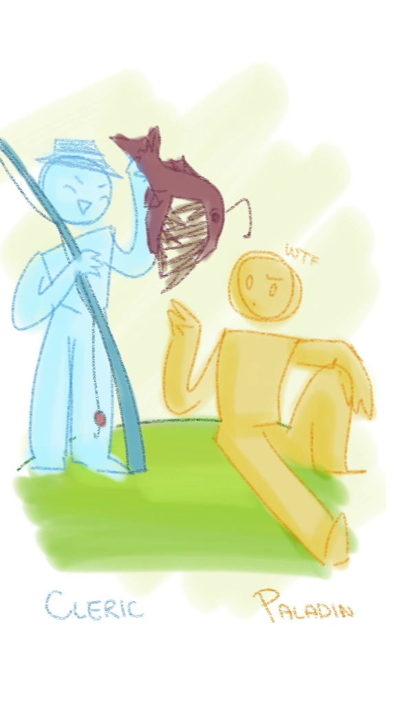 Cleric went fishing… | Fandom