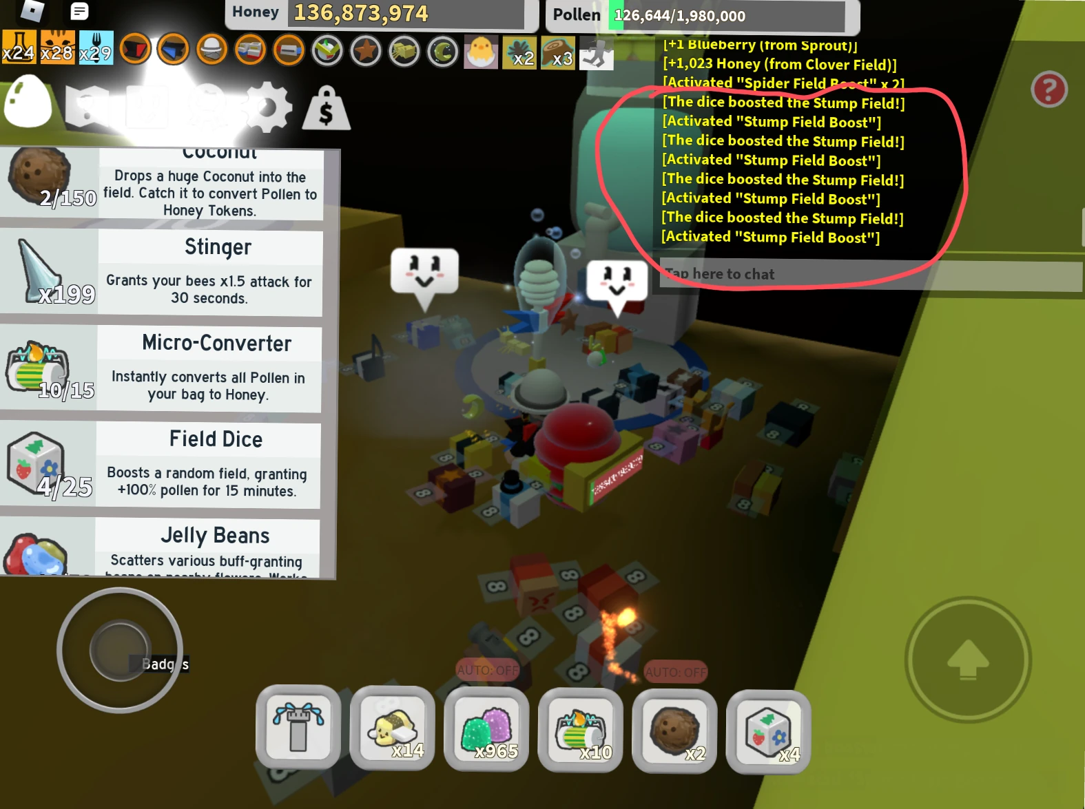 Field dice hate me... | Fandom