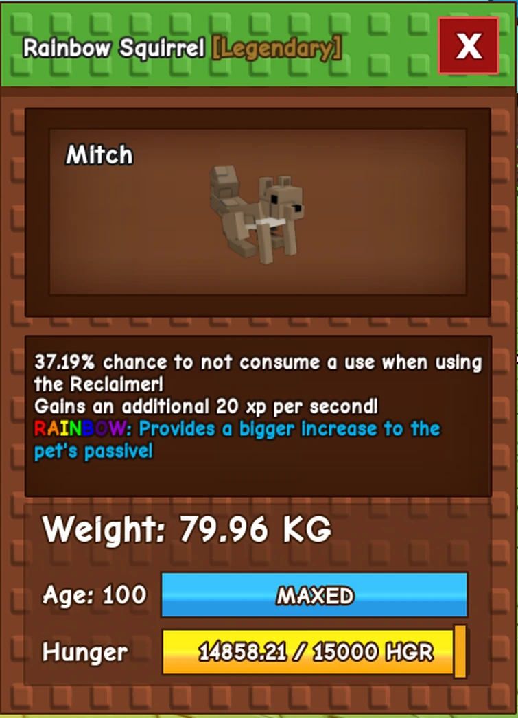 TRADING RB TITANIC SQUIRREL | Fandom