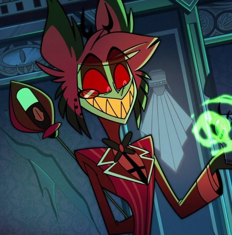 "the first time alastor doesn't smile will be *thing*" | Fandom