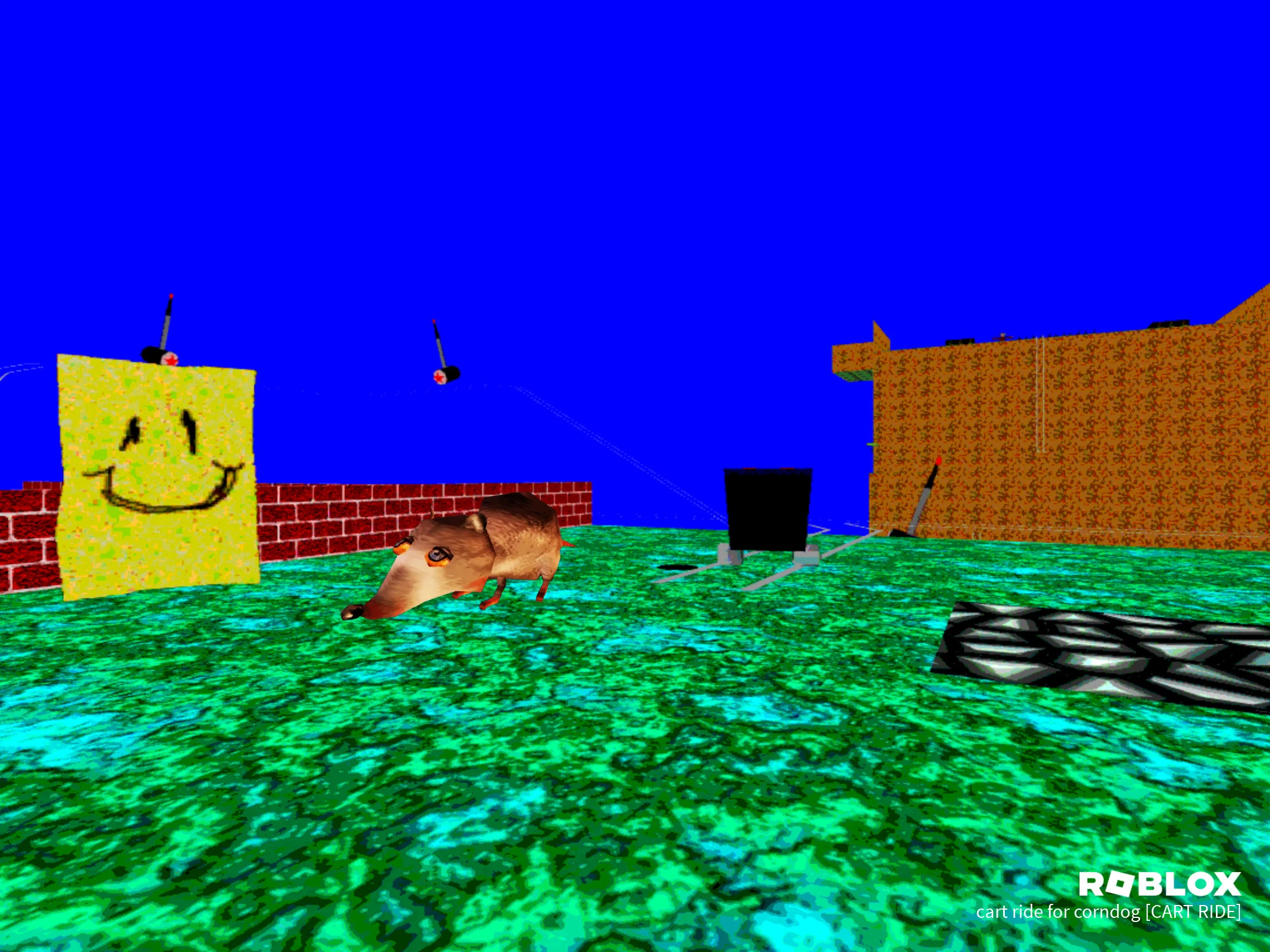 Rat in cart ride for corn dog | Fandom