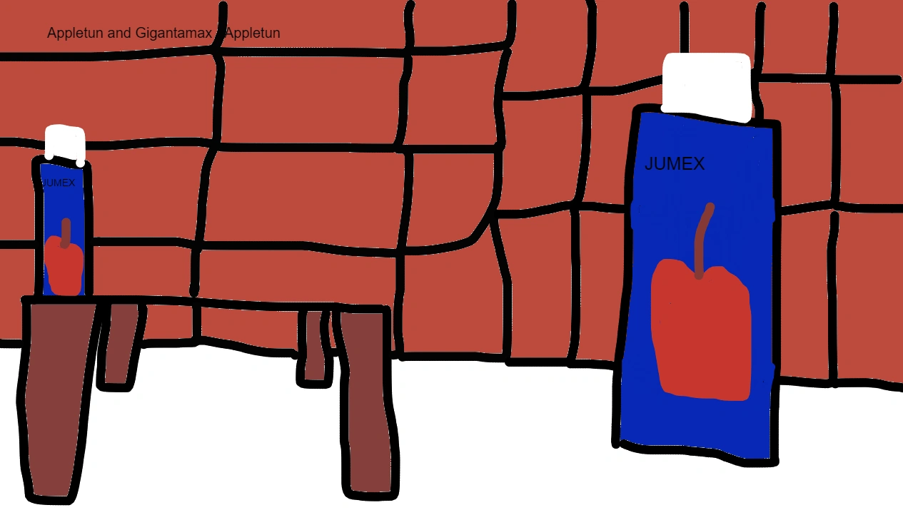 appletun and its gigantamax form | Fandom