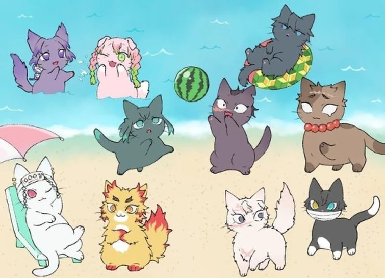 hashira as cats | Fandom