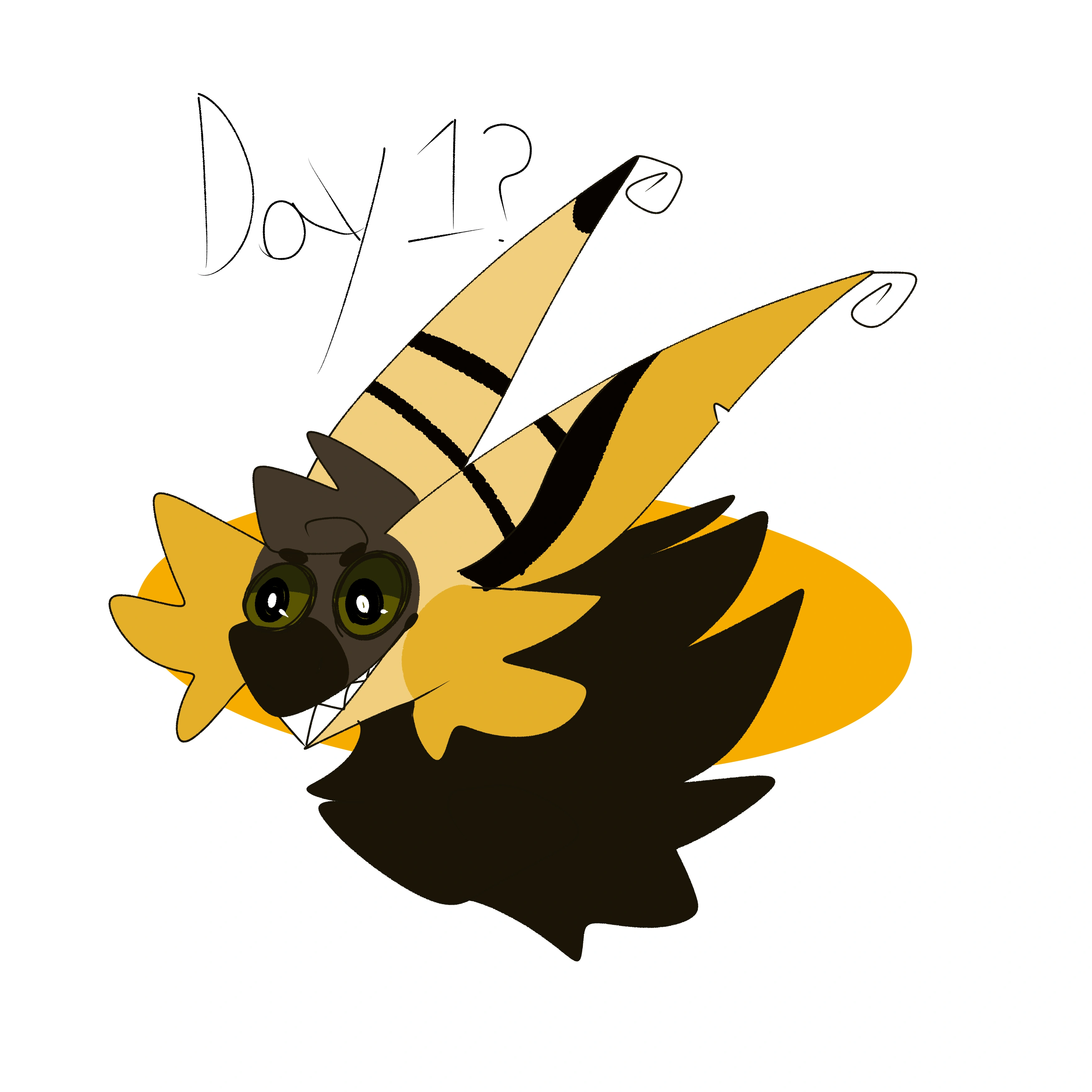 Drawing beezu everyday for a month: day 1 | Fandom