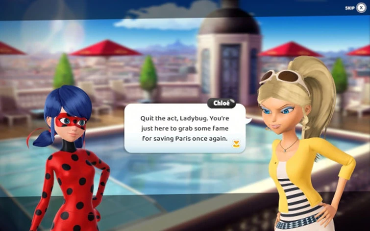 The talk between Ladybug and Chloe… | Fandom