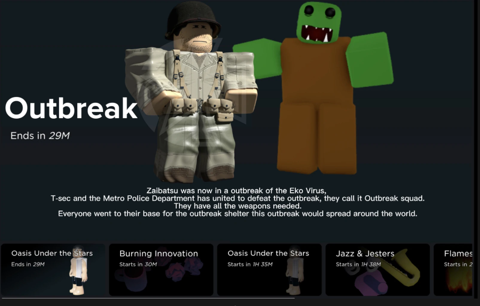 Outbreak - Zaibatsu Episodes | Fandom