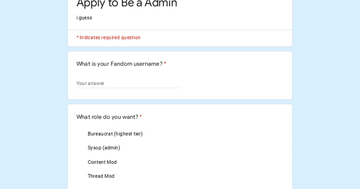 I have created a new Wiki | Fandom
