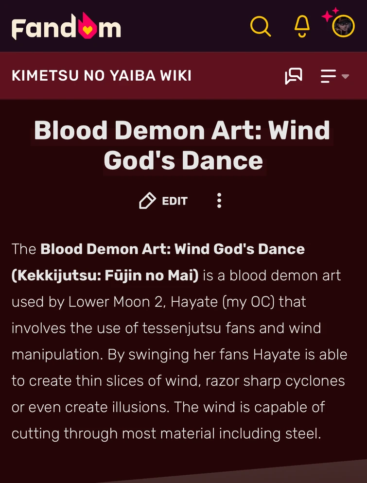 Anyone else notice this OC page yet? | Fandom