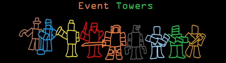 Event towers drawing | Fandom