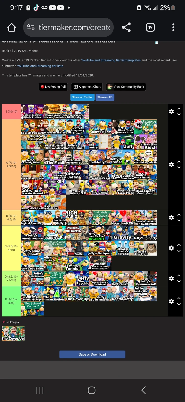 SML 2019 Tier List! | Fandom