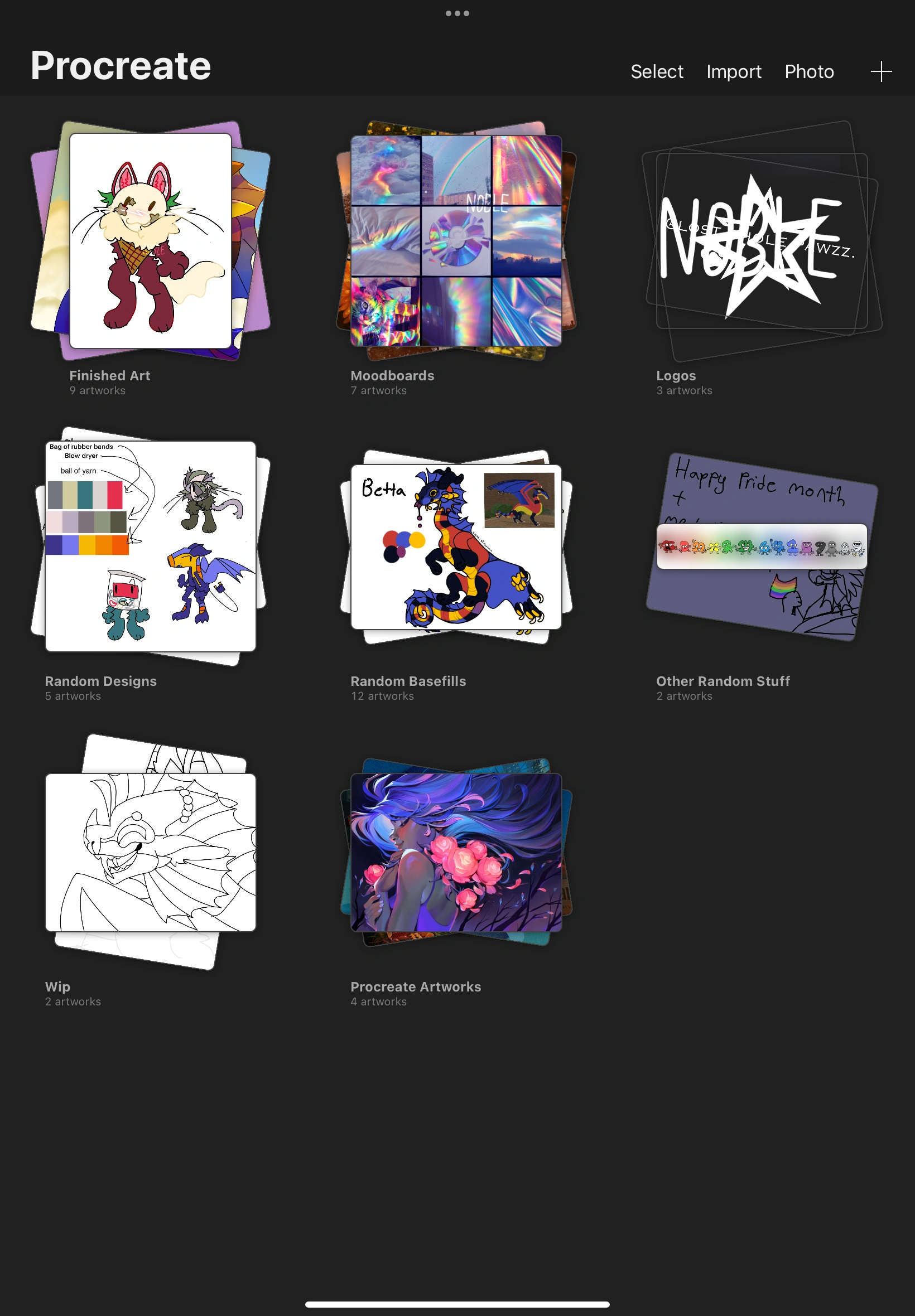 Finally sorted my procreate 😋 | Fandom