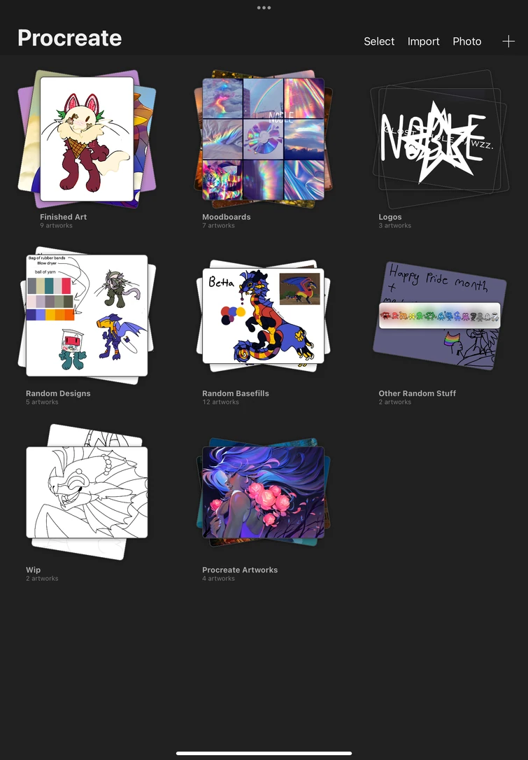 Finally sorted my procreate 😋 | Fandom