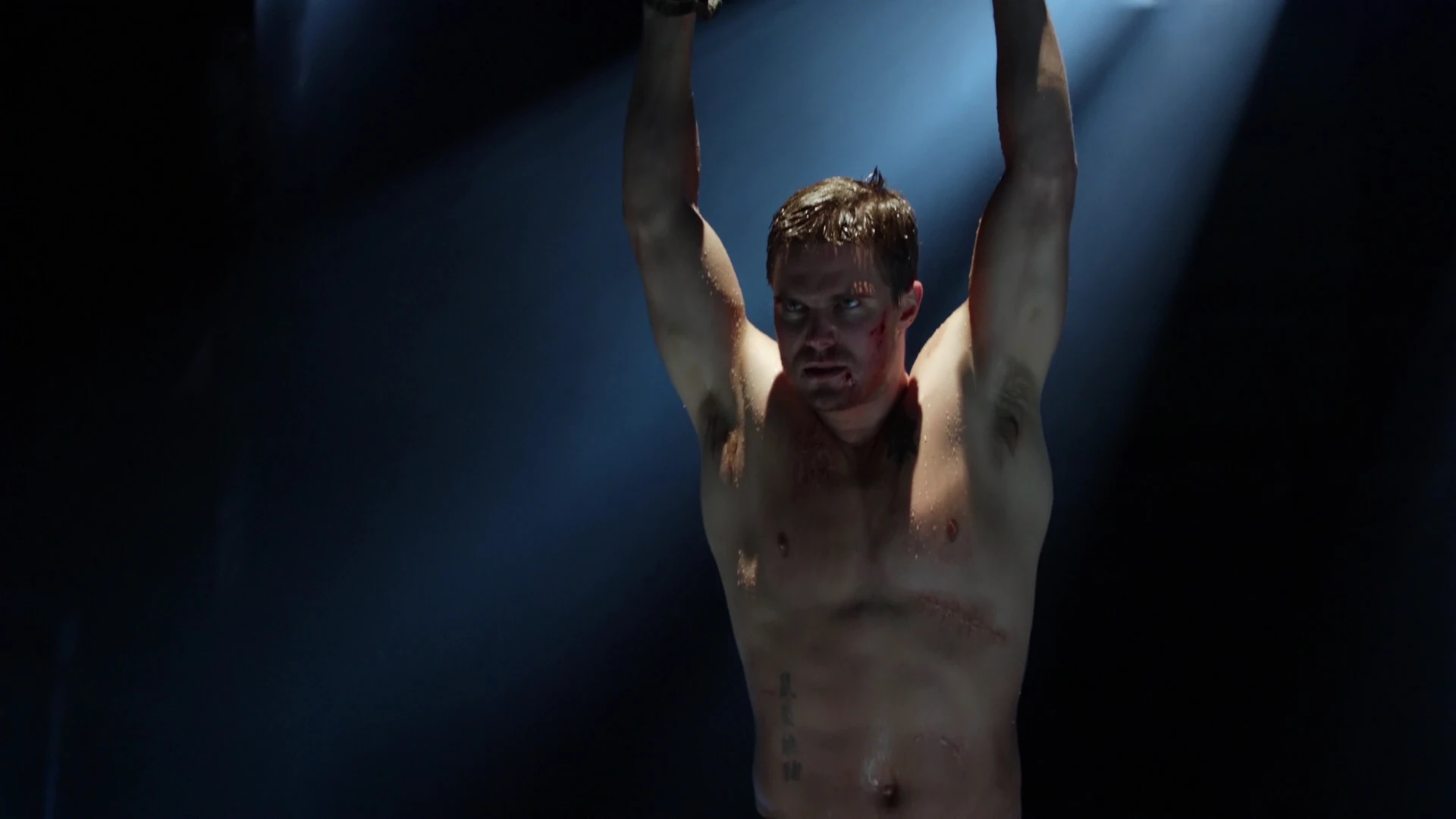 Whenever Oliver gets taken they always gotta take off his shirt and ...