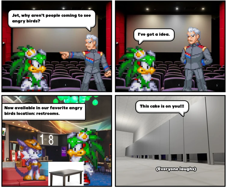 Sonic comics 47: jet’s backup plan | Fandom