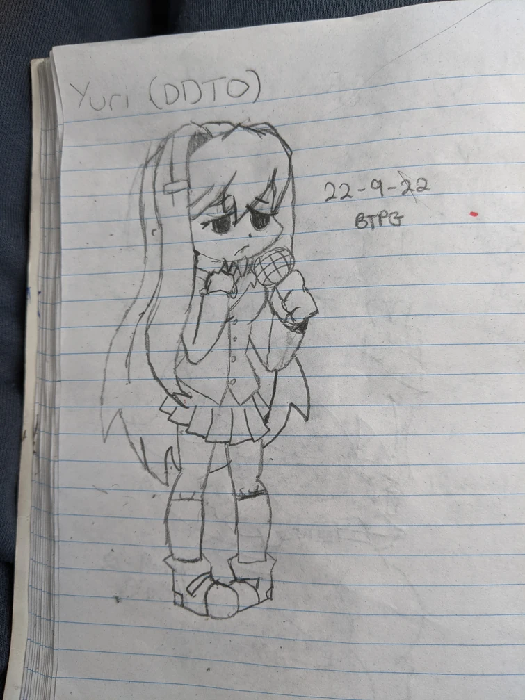 Drawing of Yuri (DDTO)... | Fandom