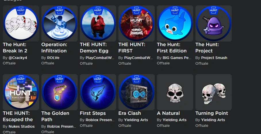 my current progress for the hunt | Fandom