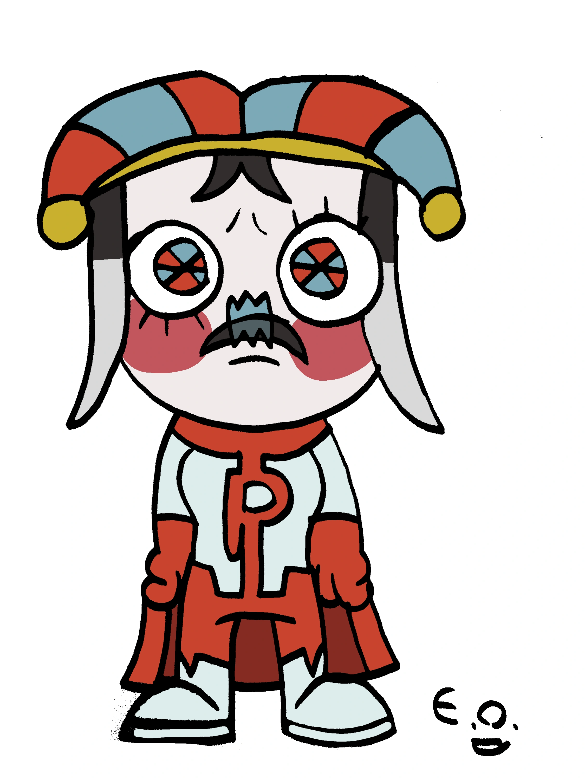 My drawing of Pomni-Man | Fandom