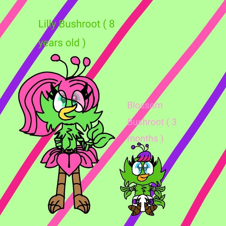 Dr. Rhoda Dendron ( half duck half plant version ) + Lilly Bushroot's ...