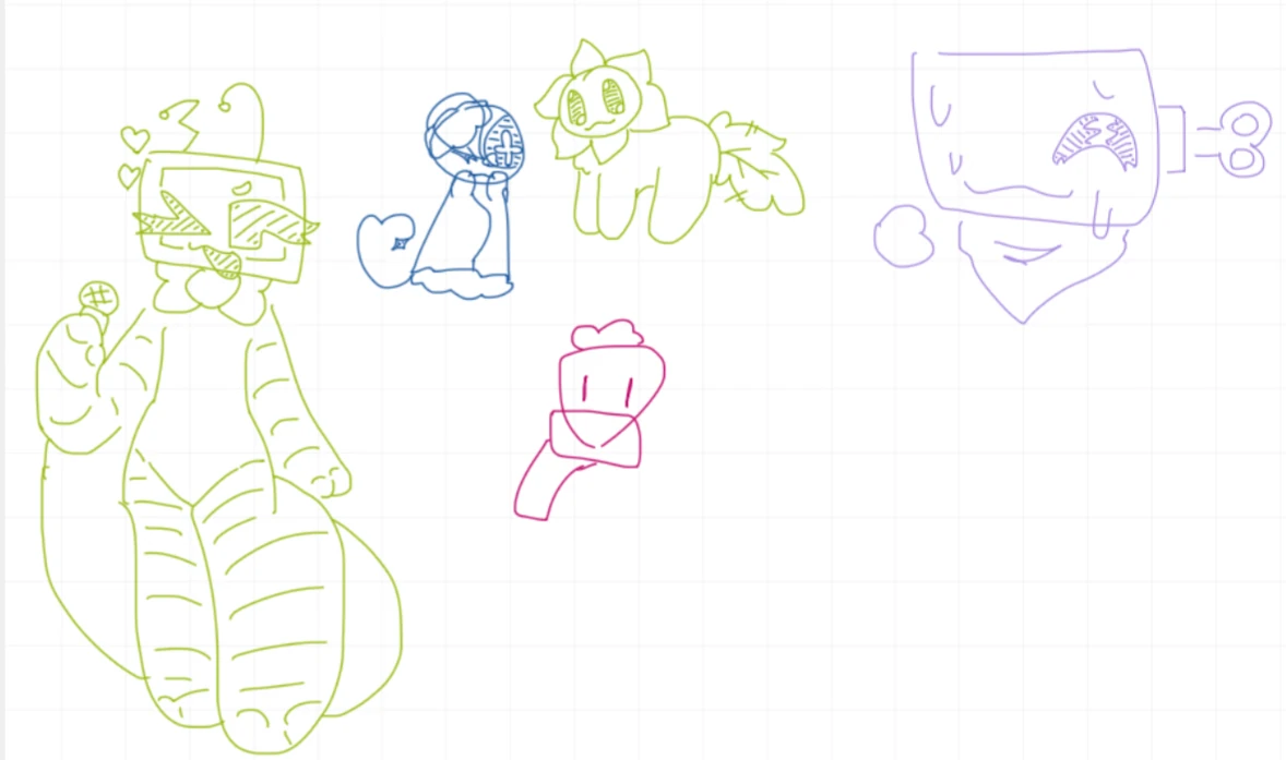 Drawing dw characters by memory | Fandom