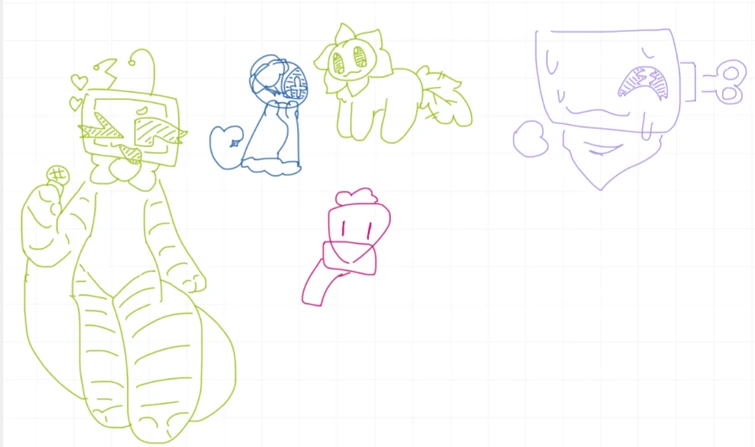 Drawing dw characters by memory | Fandom