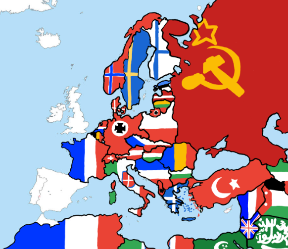 1936 European Borders