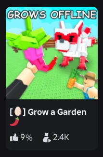 Imagine Grow a Garden Fall Off will look like | Fandom