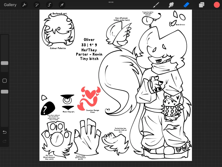 Oliver line art real | Fandom