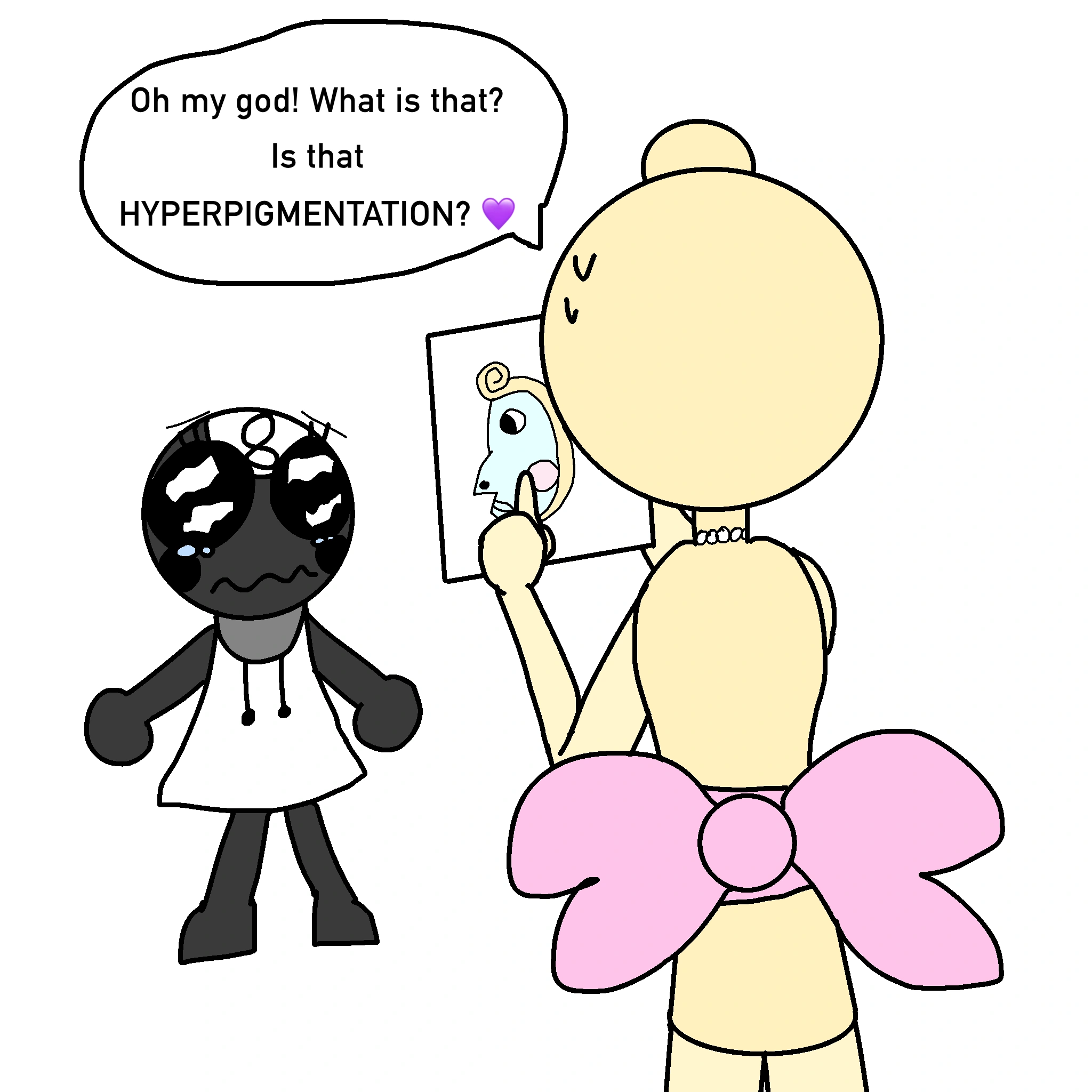 Is that HYPERPIGMENTATION? 💜 | Fandom