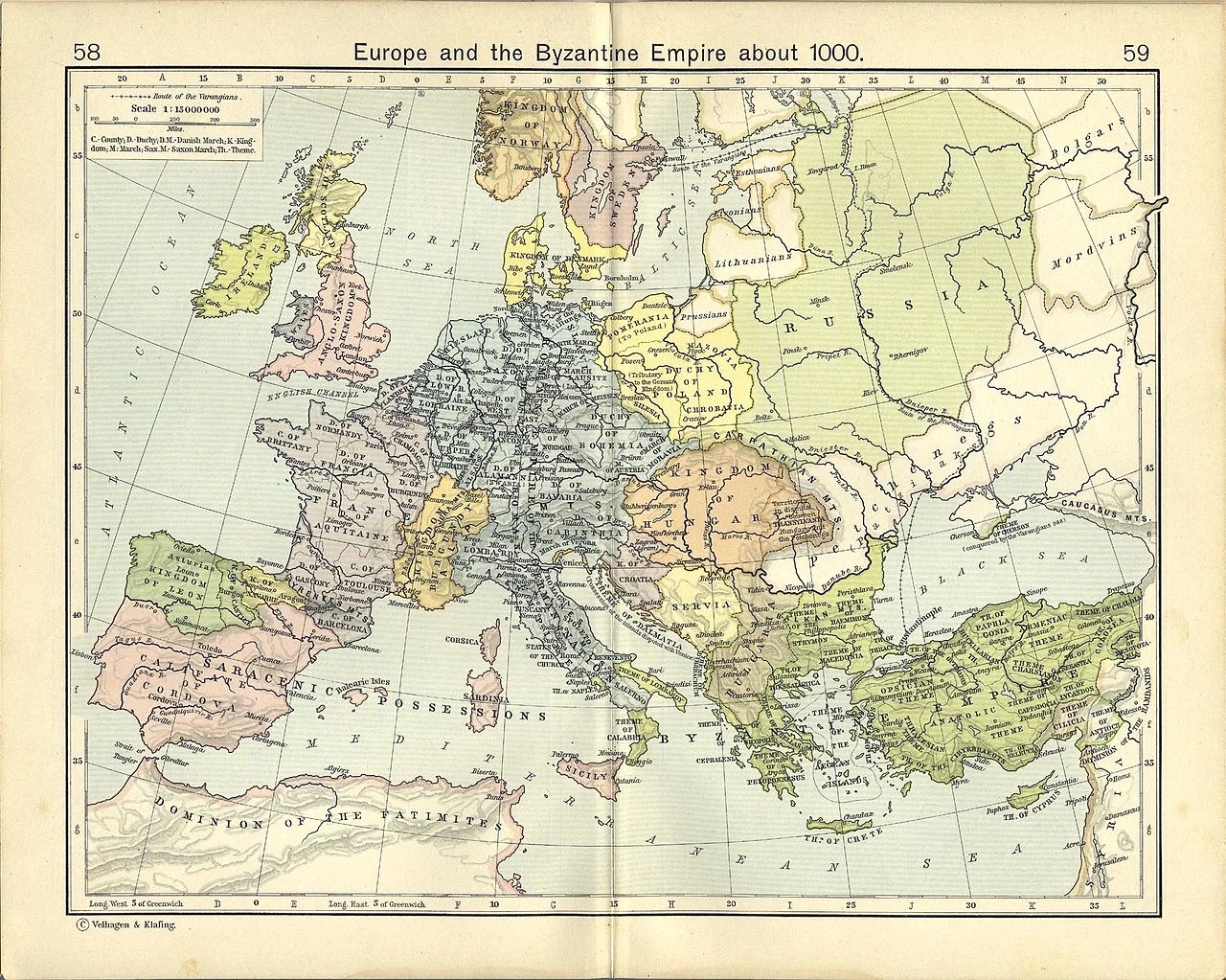 Europe in 1000 AD | Fandom