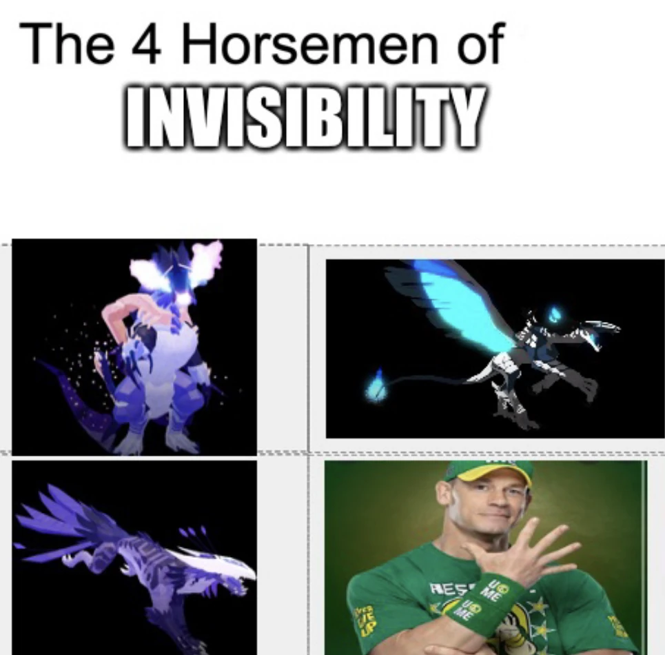 Ik there are many more invisible creatures but these are the best ...