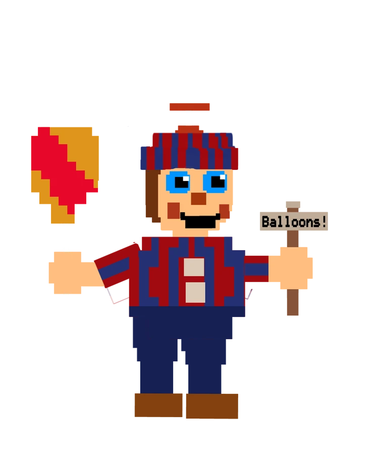 Balloon boy sprites in the style of CB's mini game. | Fandom