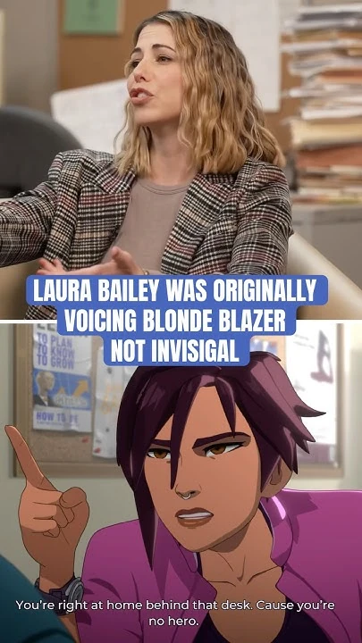 Laura Bailey was Originally Blonde Blazer in Dispatch | Fandom