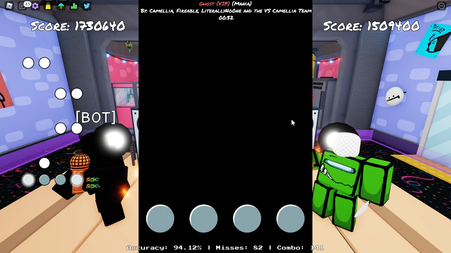Ghost VIP (Mania) right side 82 misses | Fandom