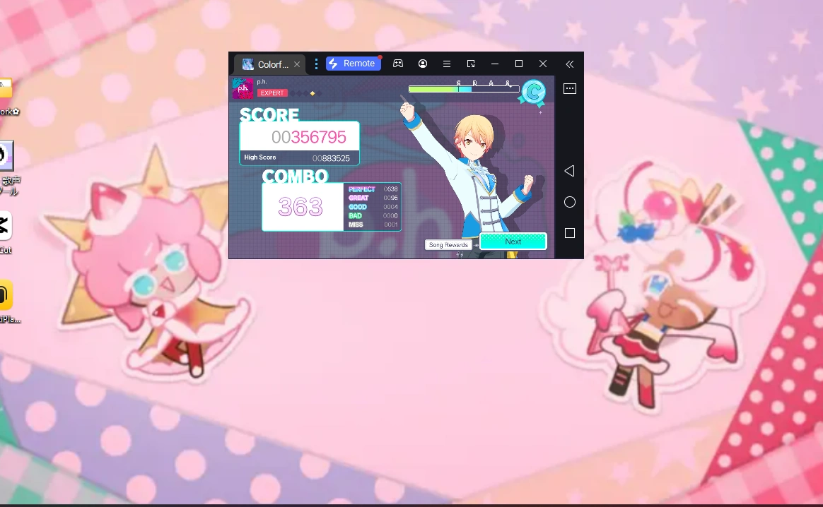 this is how i play prsk on my laptop | Fandom