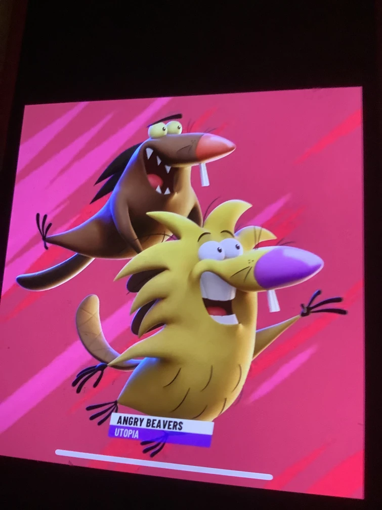 Norbert and daggett in Nickelodeon all star brawl 2 loading screen | Fandom