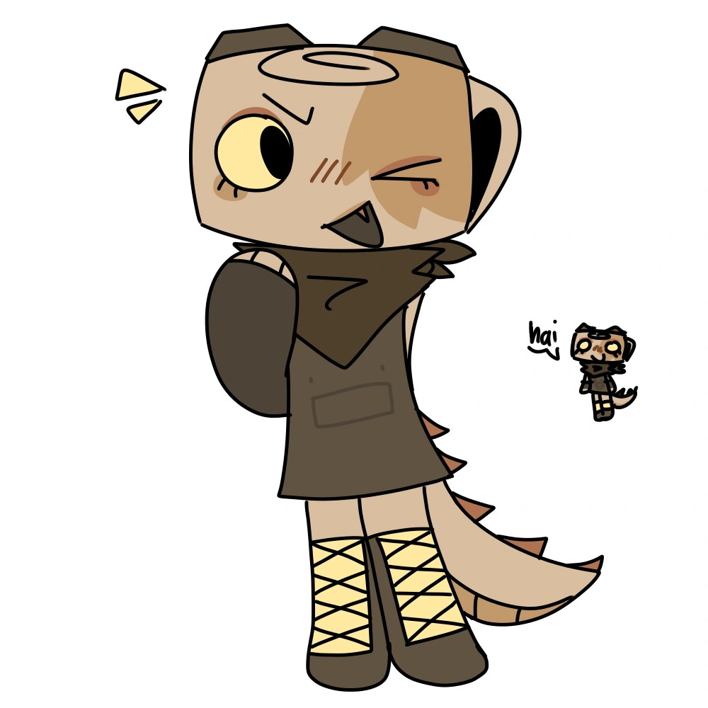 i drew my partners shelly design | Fandom