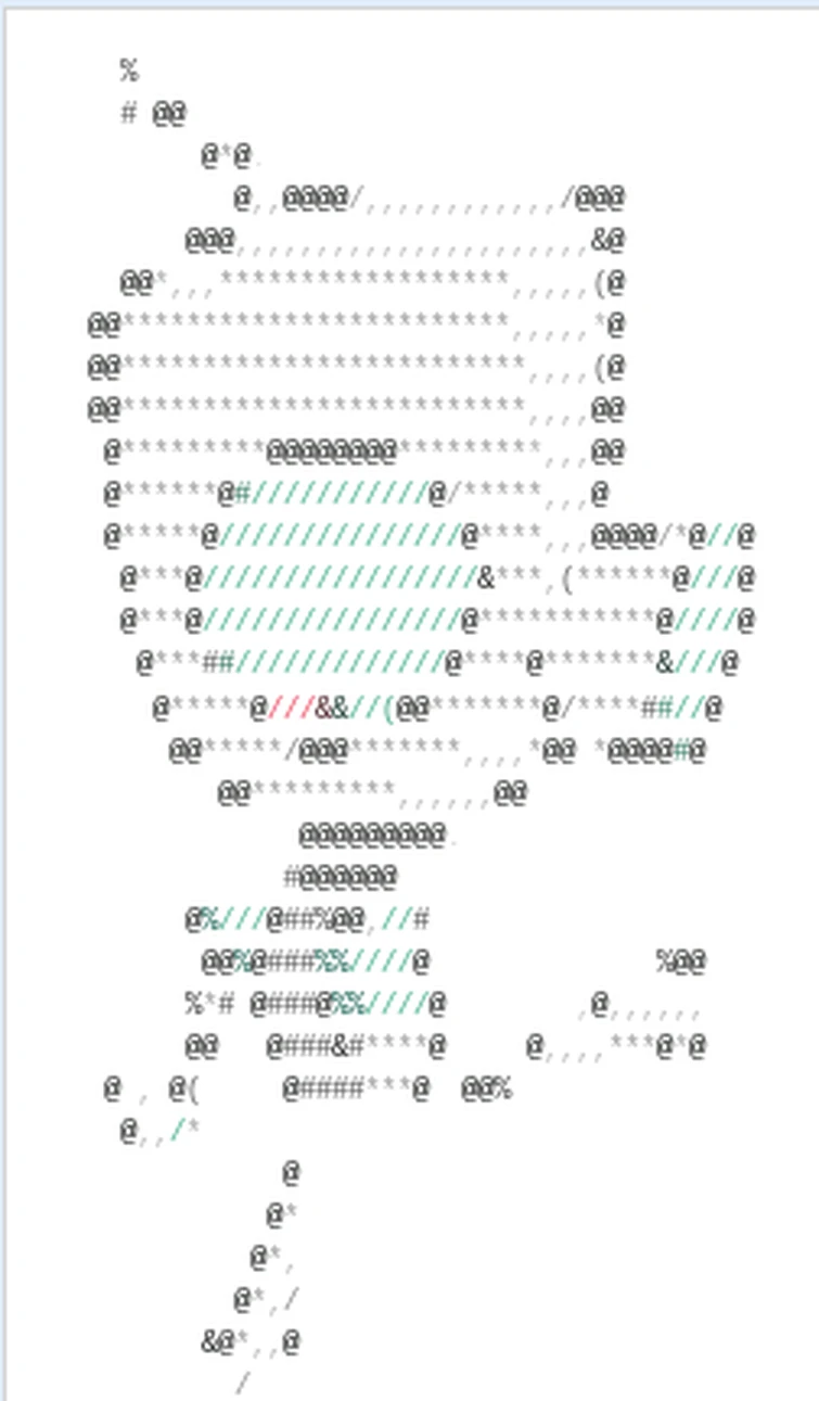 random ascii art | Fandom