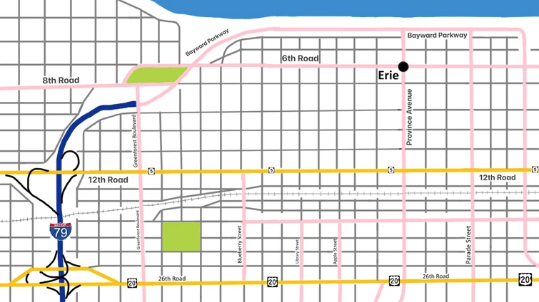 UD Custom Map: Erie, Pennsylvania | Fandom
