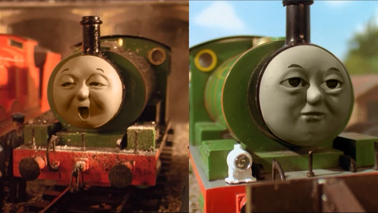 The Mouths on Percy's faces have been switched | Fandom
