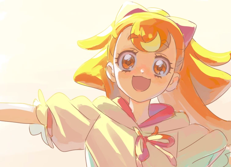 New Komugi illustration drawn by Yoko UCHIDA, official character designer of Wonderful Pretty ...