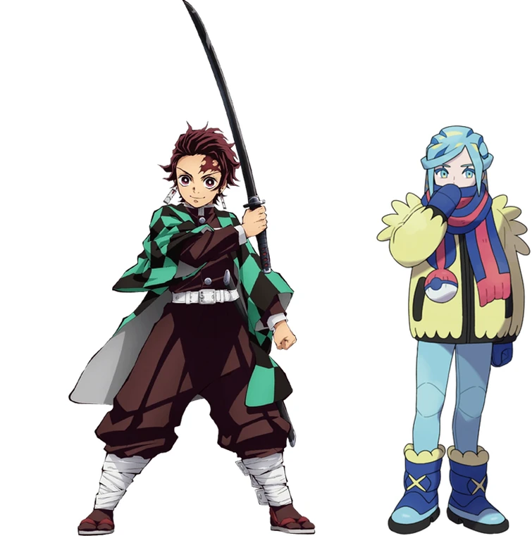 Tanjiro and Grusha from Pokemon Voice by Natsuki Hanae! | Fandom