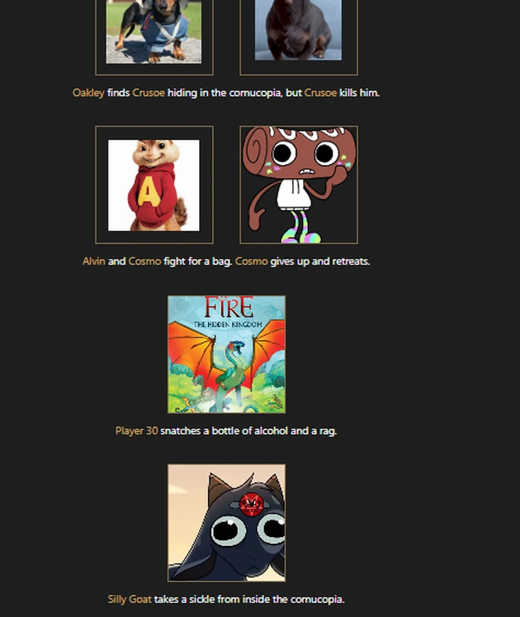 Multifandom Hungergames Part 4 - Bloodbath | Fandom