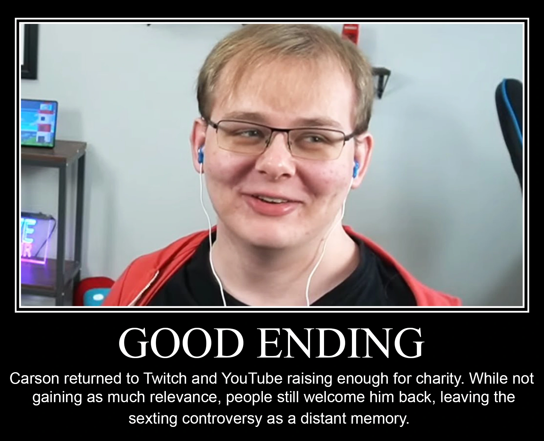 CallMeCarson Good (Canonical) Ending | Fandom