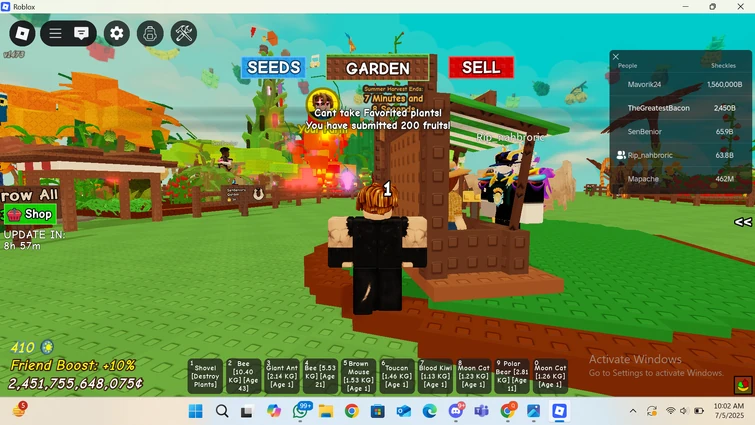 1.5 QUADRILLION Sheckles is crazy | Fandom