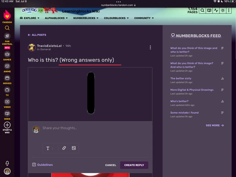 Who is this? (Wrong answers only) | Fandom