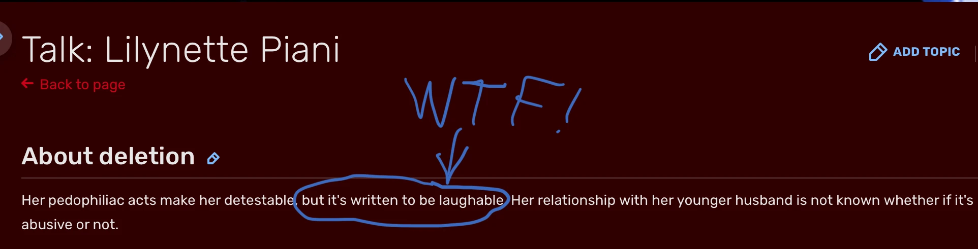 You think Lilynette Piani is written to be laughable?! | Fandom