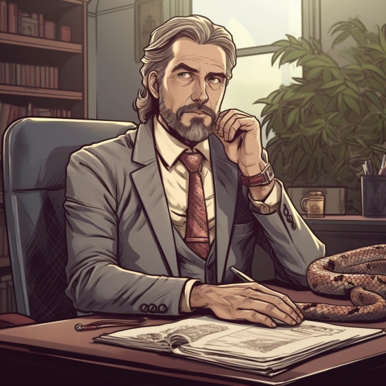 Casper Python | Ace Attorney Dungeons and Dragons Wiki | Fandom