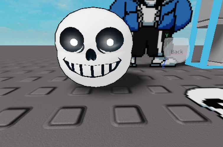 GUYS!! LOOK!!! A SANS MODEL HEAD!! | Fandom