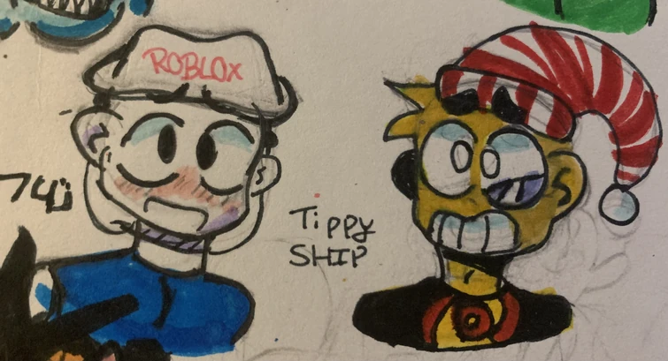 A compilation of my very old Roblox myth art😎👍 very minor awfully drawn blood warning🫧💥 | Fandom